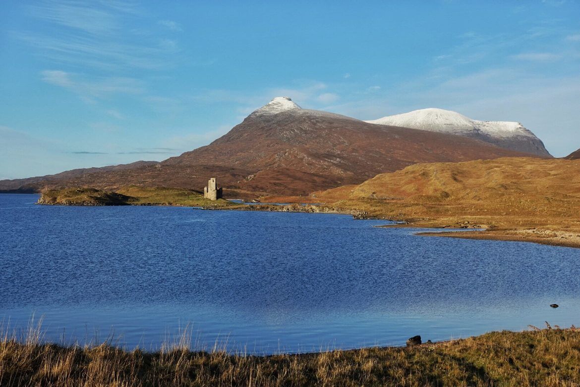 Ardvreck Castle Loch Assynt - Love from Scotland