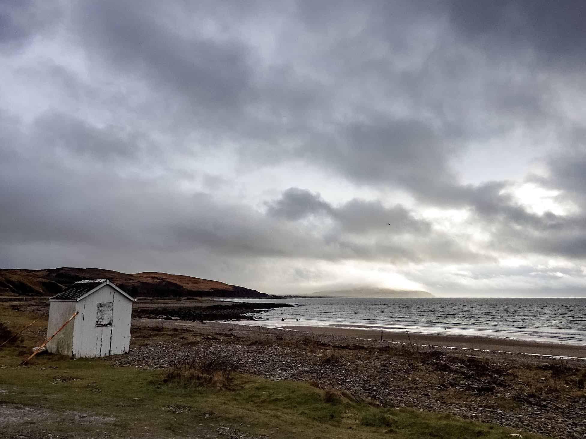 Arran Beach - Love from Scotland