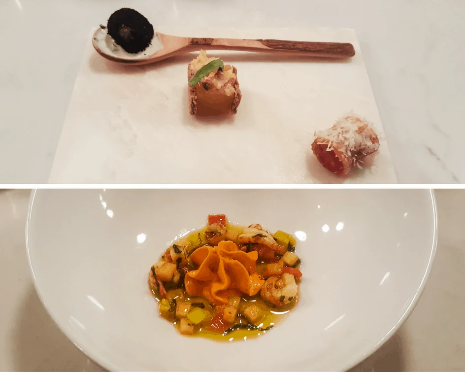 the table edinburgh two chefs a fine dining tasting menu 10 diners