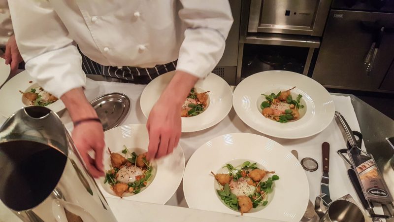 the table edinburgh two chefs a fine dining tasting menu 10 diners