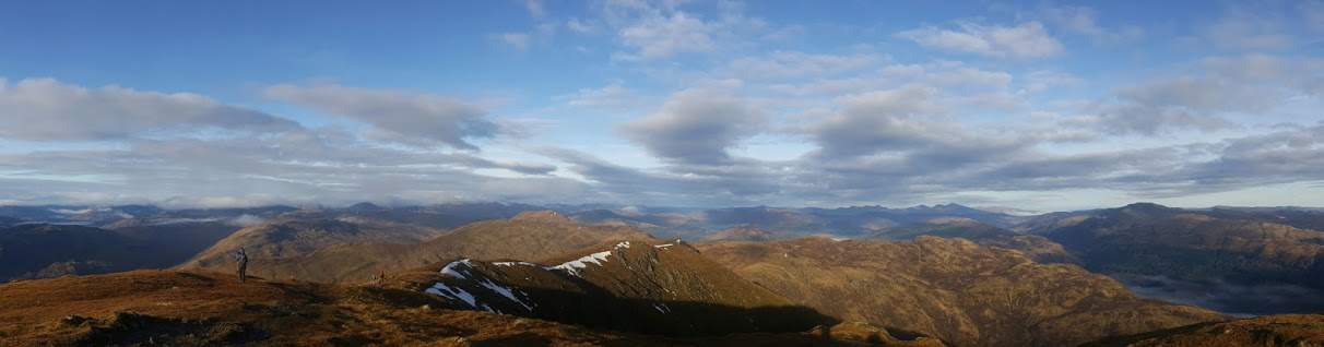 Ben Ledi view from top – Love from Scotland