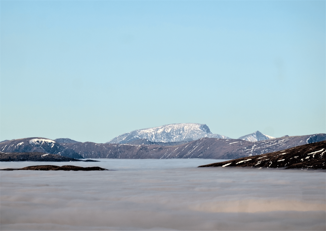 Ben Nevis Cloud inversion - Love, from Scotland