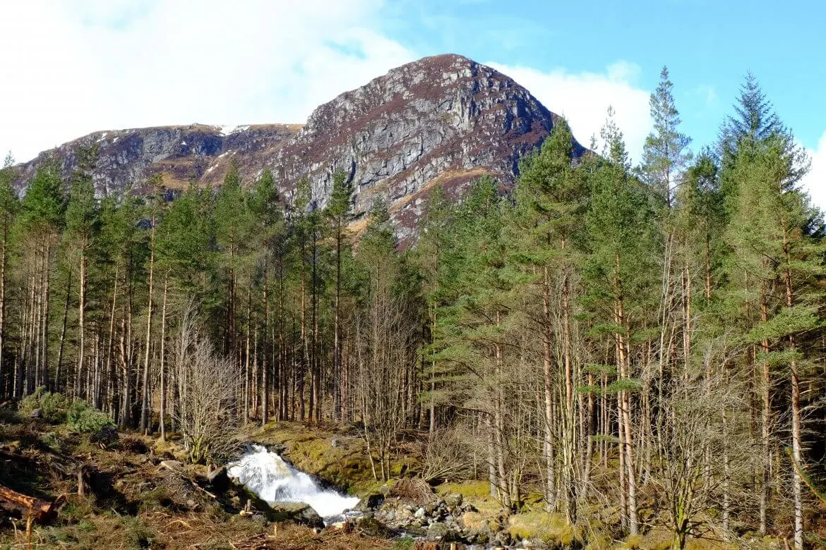 Corrie Fee, a walk in the Cairngorms and bagging Munros Driesh and Mayar