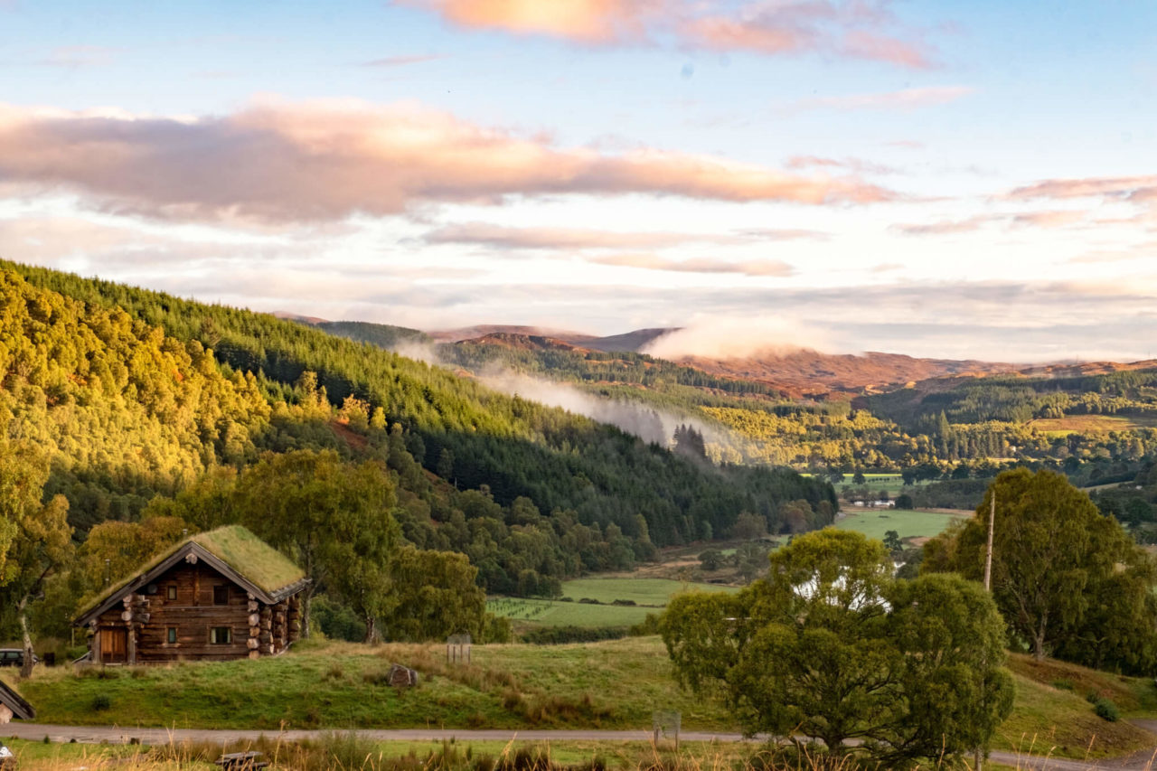 Eagle Brae Log Cabins - luxury log cabins in Scotland