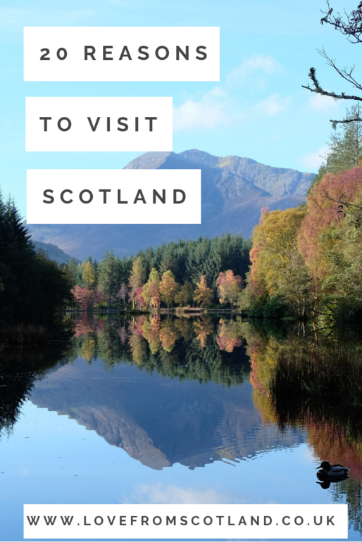 20 REASONS SCOTLAND - Love from Scotland