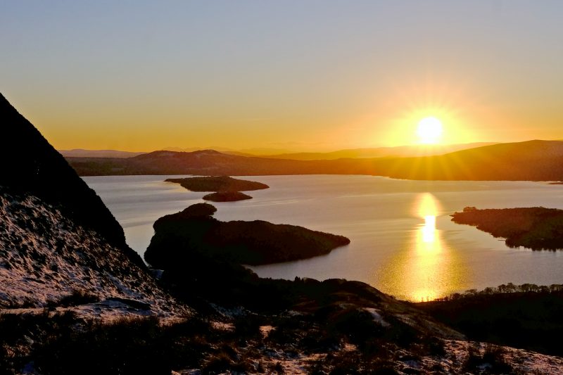 Loch-Lomond-Sunset – Love from Scotland
