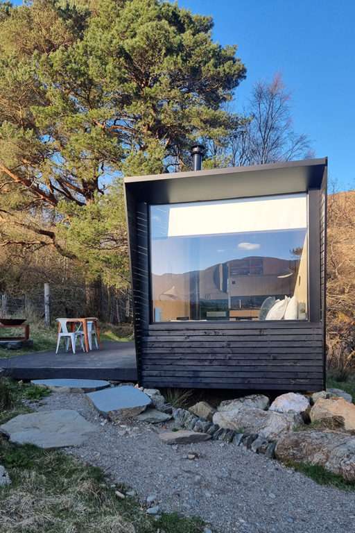 Corr Cabin at Monachyle Mhor, Perthshire - Love from Scotland