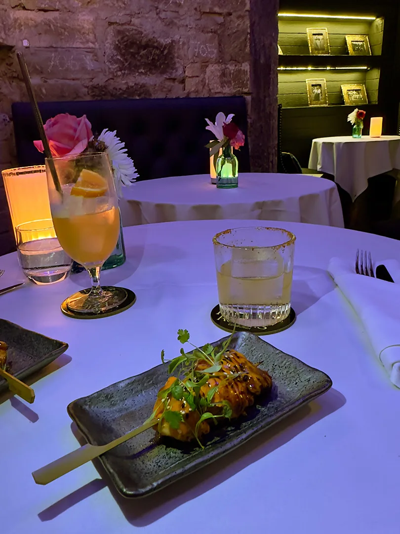 Puffin Rooms Edinburgh - cigar terrace, humidor and cocktail bar